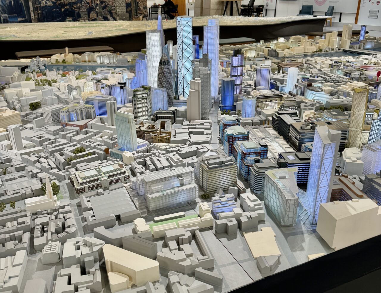 Fantastic City models at the London Centre on Aldermanbury. – Symbols ...