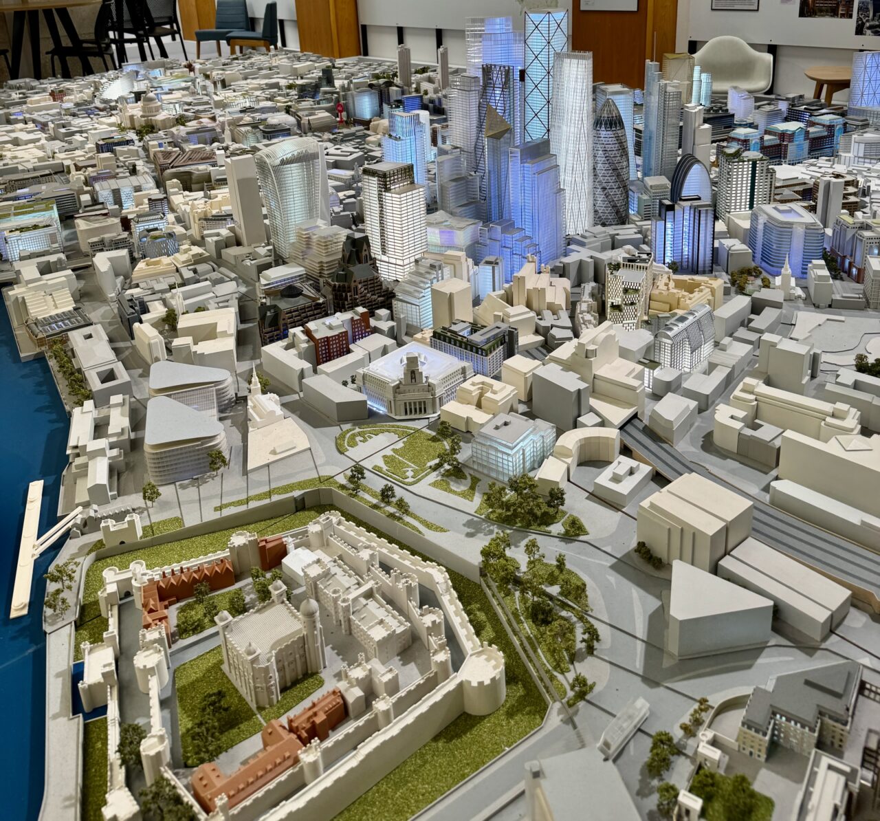Fantastic City models at the London Centre on Aldermanbury. – Symbols ...
