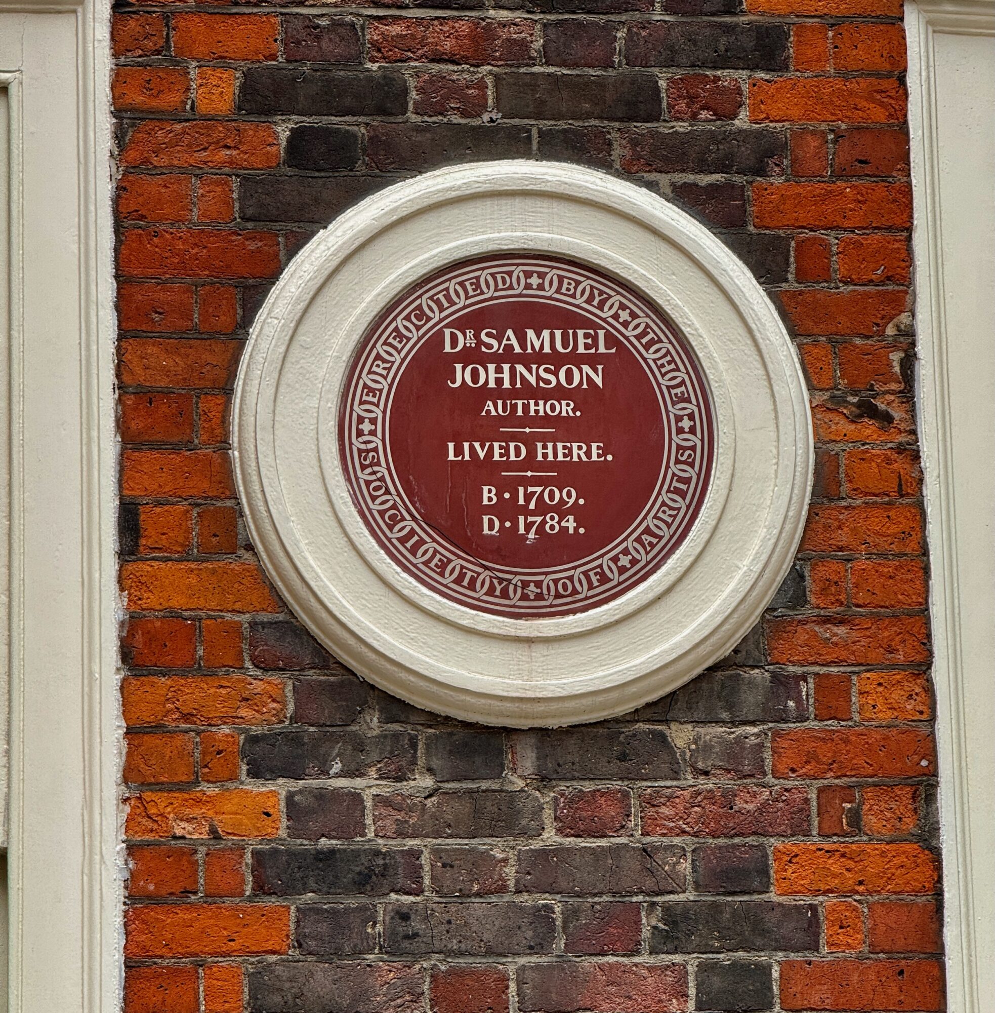 A visit to Dr Johnson’s House. – Symbols & Secrets