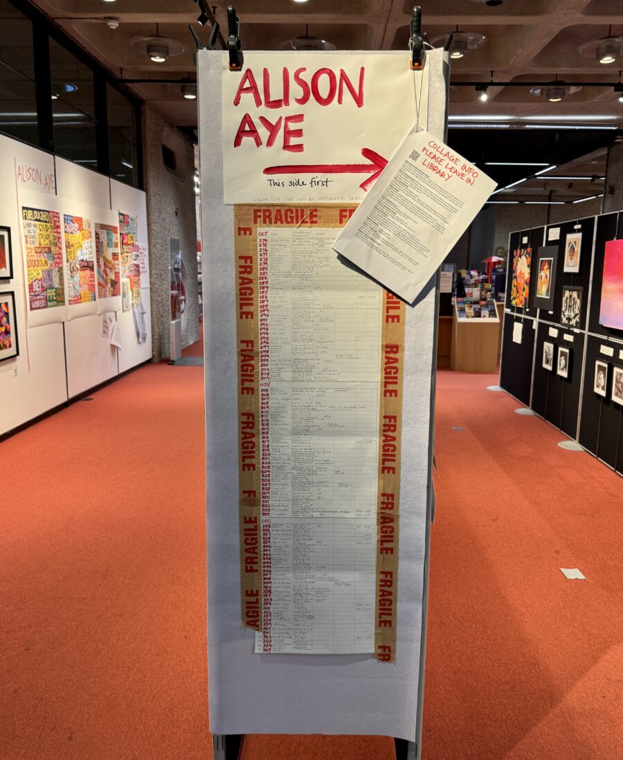 Alison Aye and Kemi Athene Pennicott at the Barbican Library. – Symbols ...